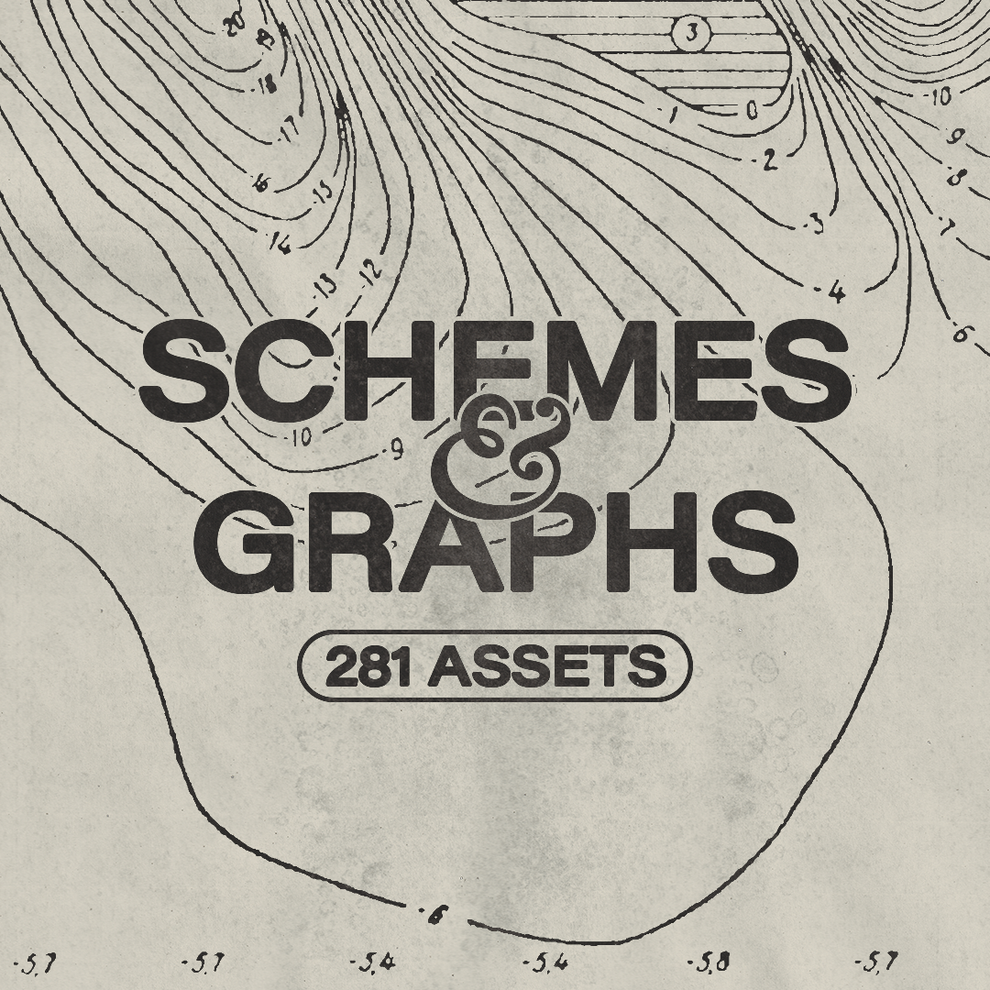 Schemes & Graphs Vector Pack – foxrockettstudio